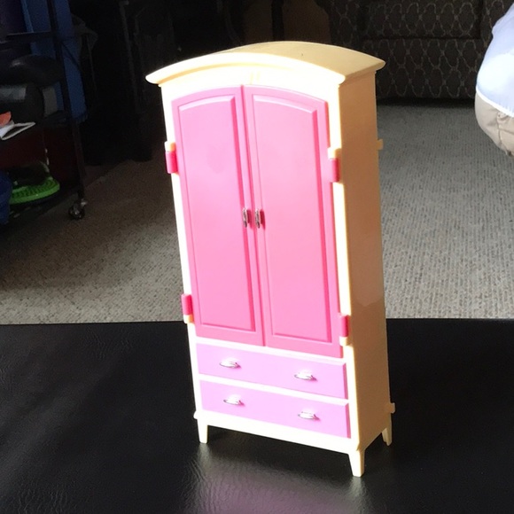 Mattel | Toys | Barbie Armoire With Hanging Space | Poshmark